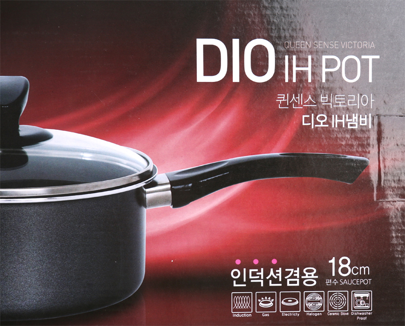 퀸센스 디오 IH냄비 편수 18 - 메가마트몰