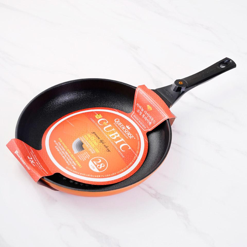 퀸센스 큐빅티타늄 다이아몬드 후라이팬 - 메가마트몰