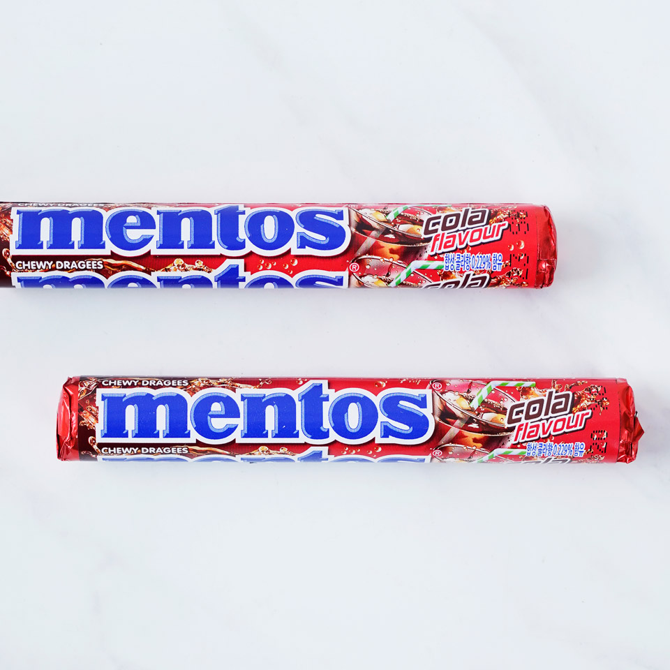 멘토스 콜라향 - 메가마트몰