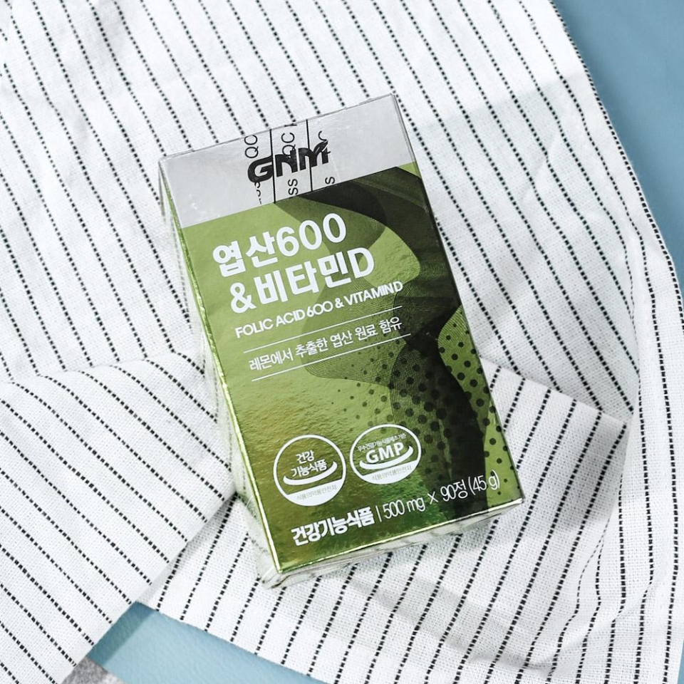 GNM) 엽산 600& 비타민D - 메가마트몰
