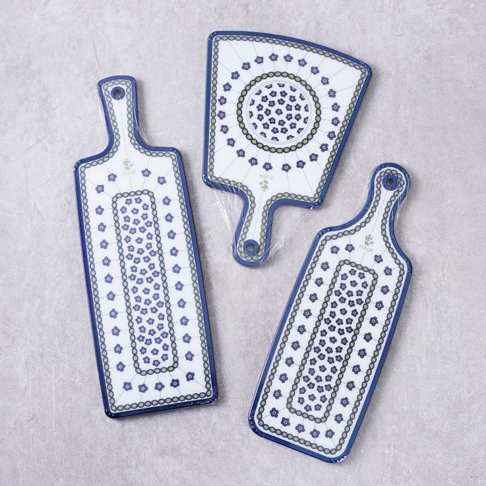 투톤 플레르 사각 플레이팅&서빙 도마(패들) - 메가마트몰