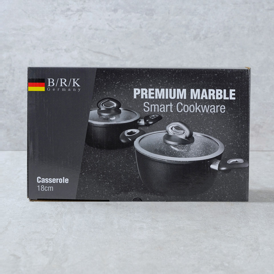 BRK 스마트마블 양수냄비 18CM - 메가마트몰