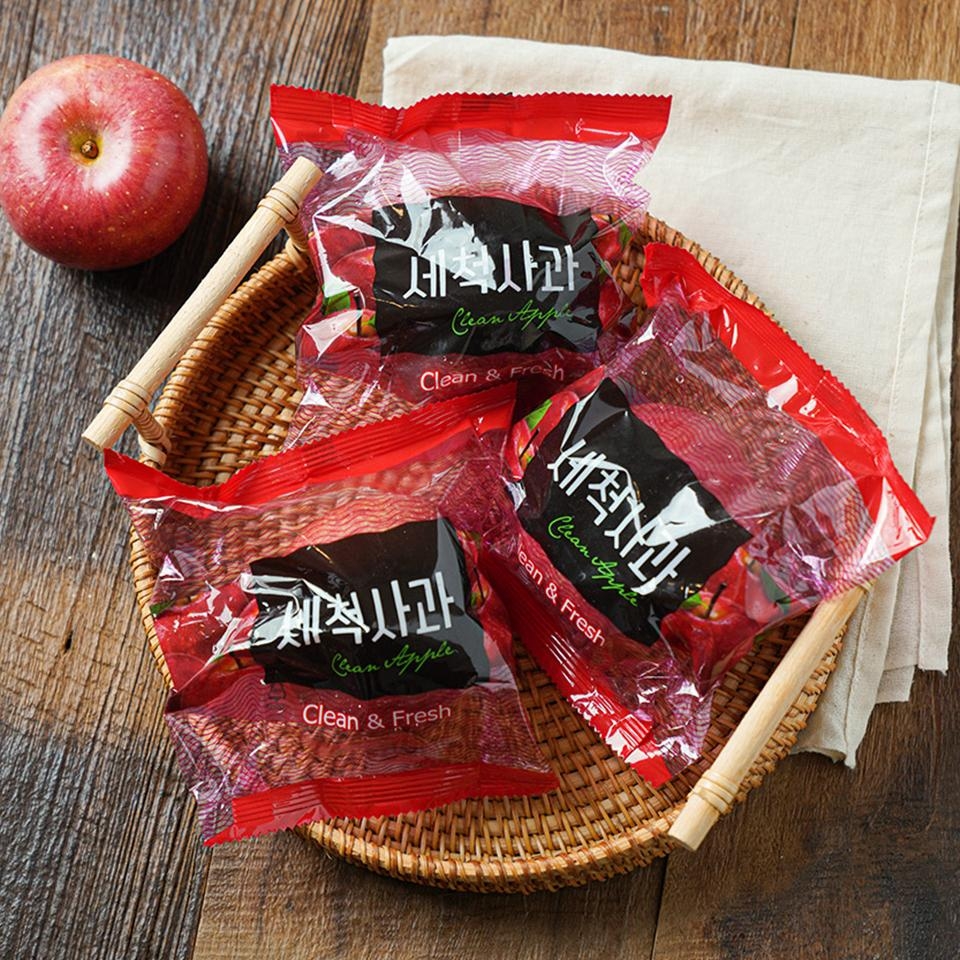 껍질째 먹는 오존수 세척사과 - 메가마트몰