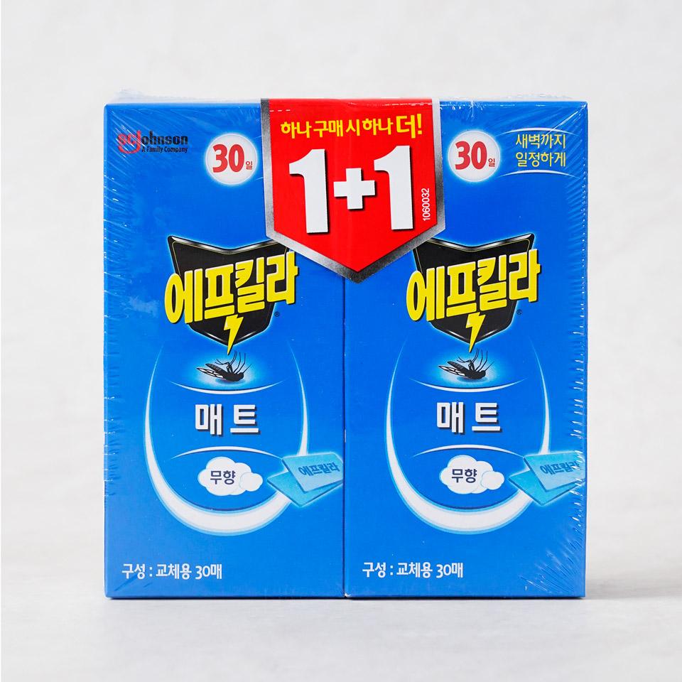 SC존슨 에프킬라 매트 무향 리필 기획팩 - 메가마트몰