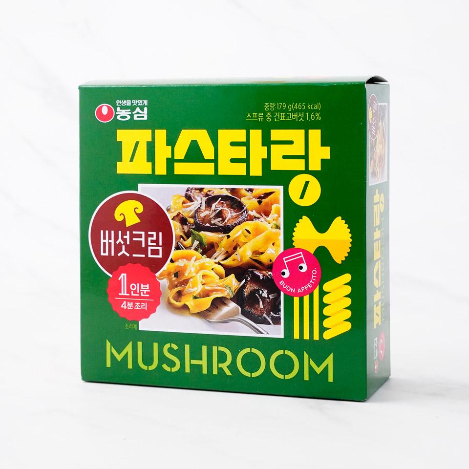 농심 파스타랑 버섯크림 스파게티 - 메가마트몰