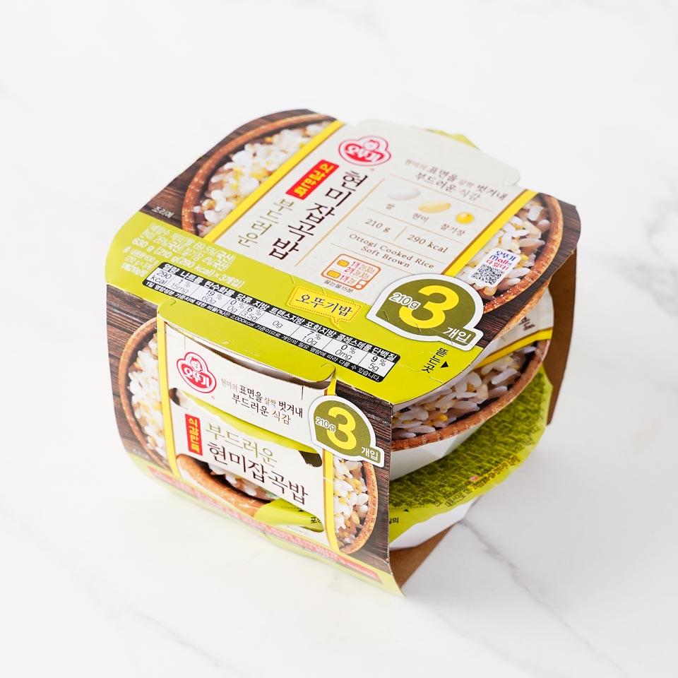 오뚜기 오뚜기밥 식감만족 부드러운 현미잡곡밥 - 메가마트몰