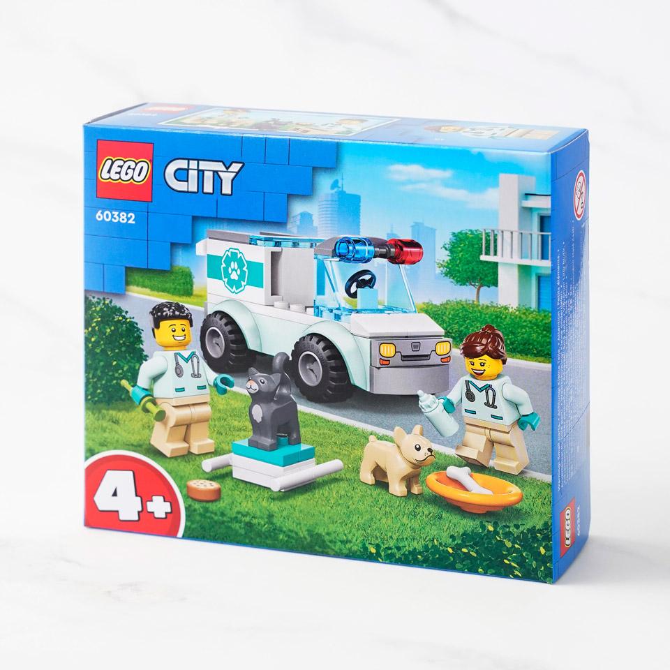 레고 60382 동물병원 밴 구조대 - 메가마트몰