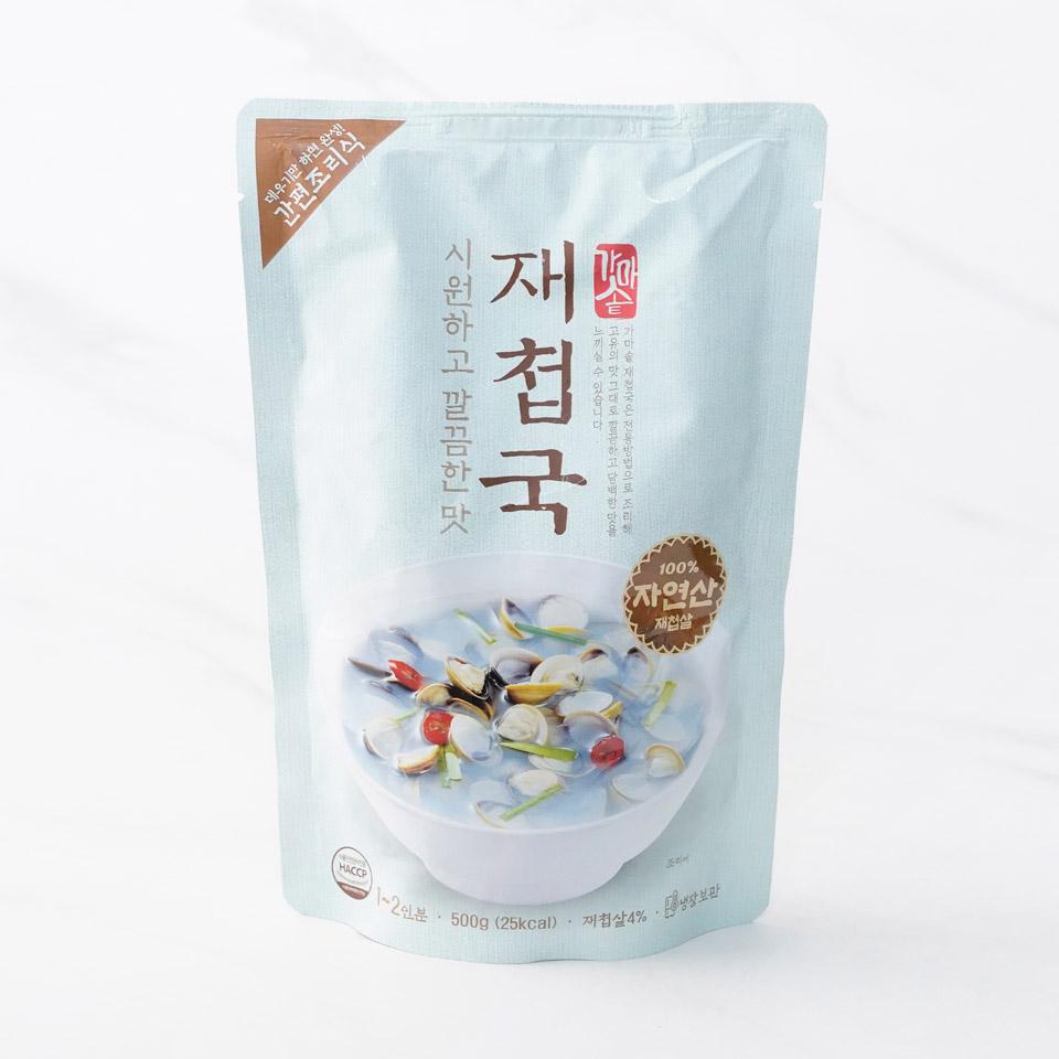 청조푸드 시원하고 깔끔한 맛 재첩국 - 메가마트몰