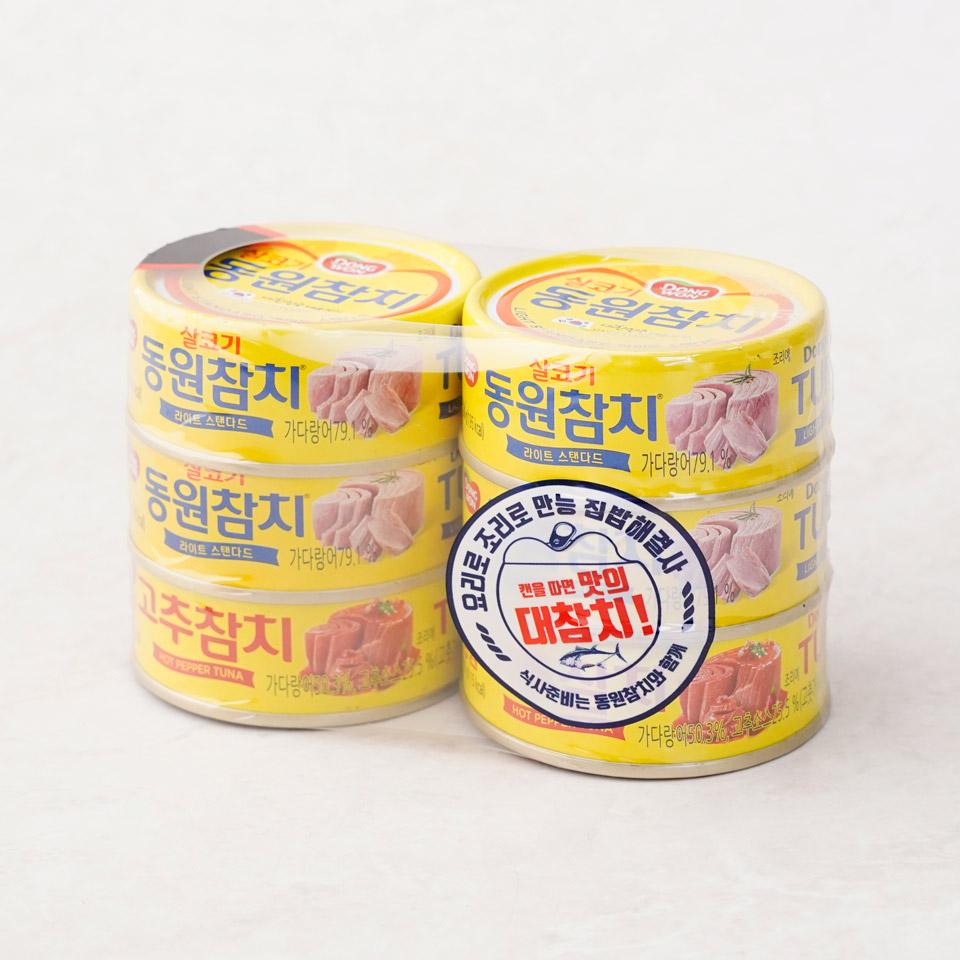 동원 살코기참치+고추참치 - 메가마트몰