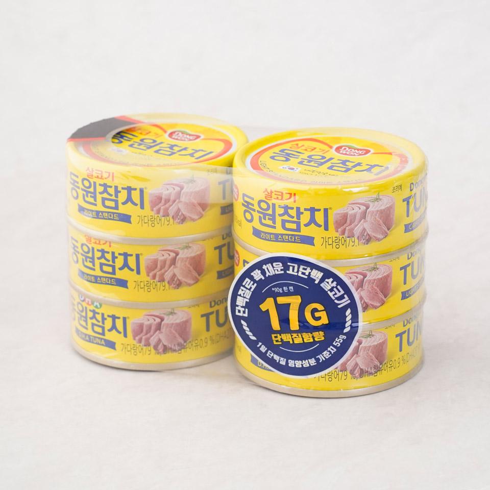 동원 살코기참치90gx4+DHA참치90gx2 - 메가마트몰