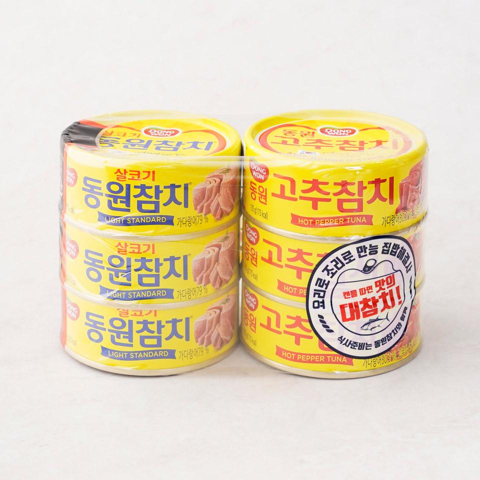 동원 살코기참치+고추참치 - 메가마트몰