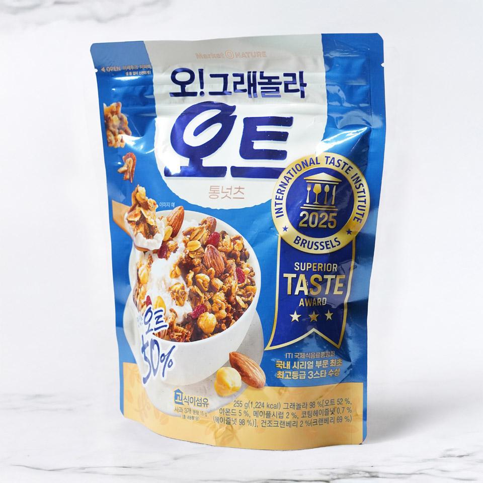 오리온 오그래놀라 오트 통넛츠 - 메가마트몰