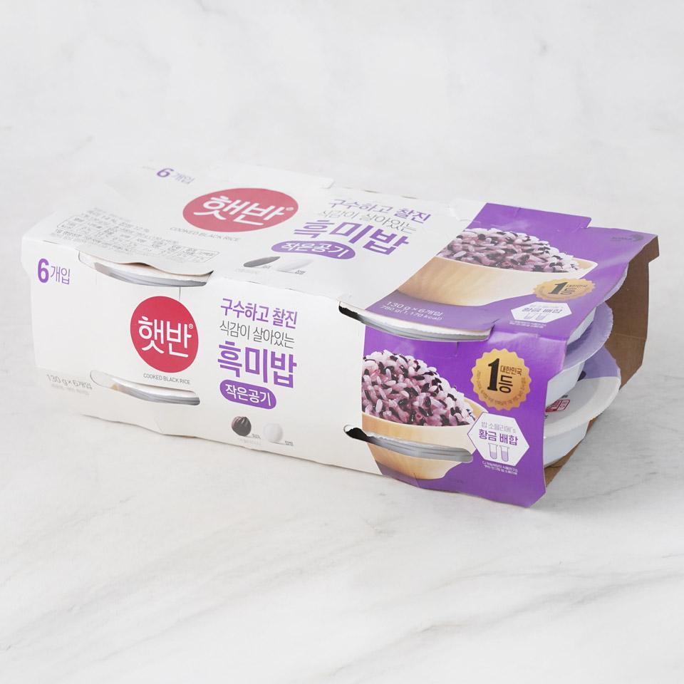 CJ 햇반 흑미밥 작은공기 - 메가마트몰