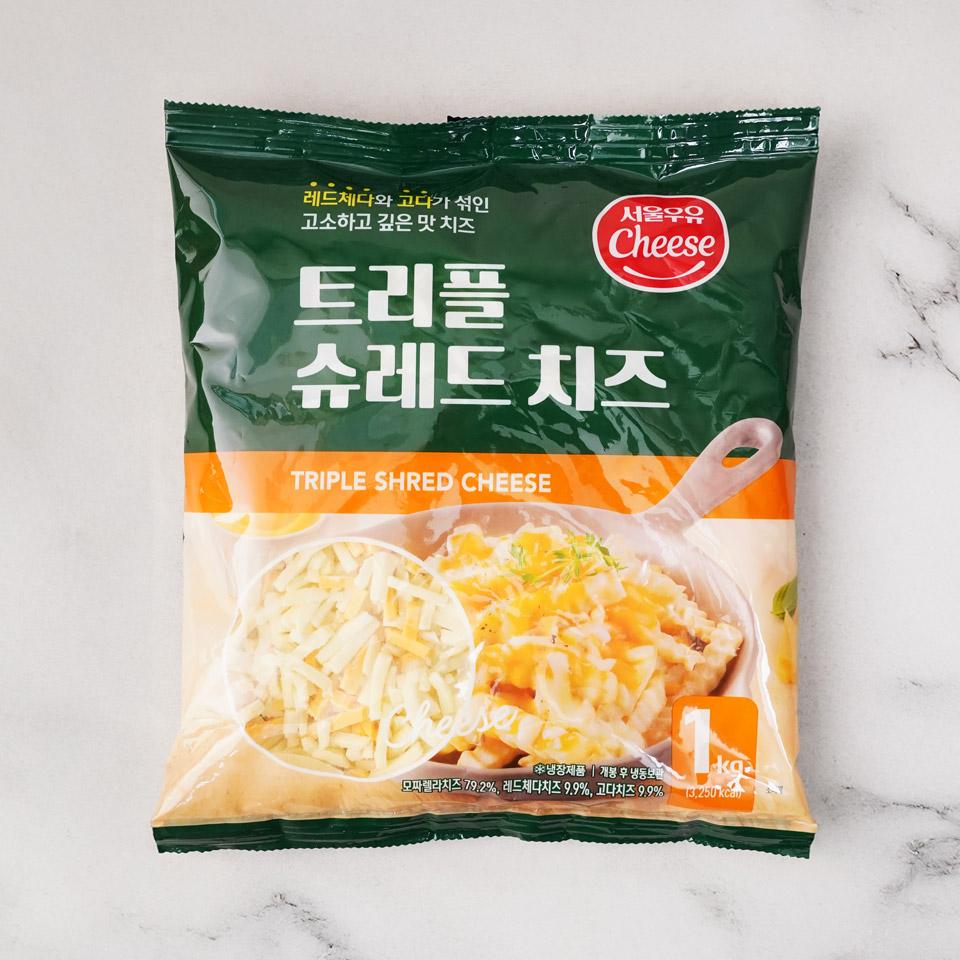 서울우유 트리플슈레드 치즈 - 메가마트몰