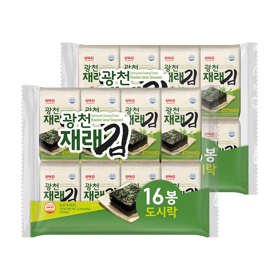 [삼육김] 광천 재래김 도시락김(국산(충청남도 보령시)) - 메가마트몰