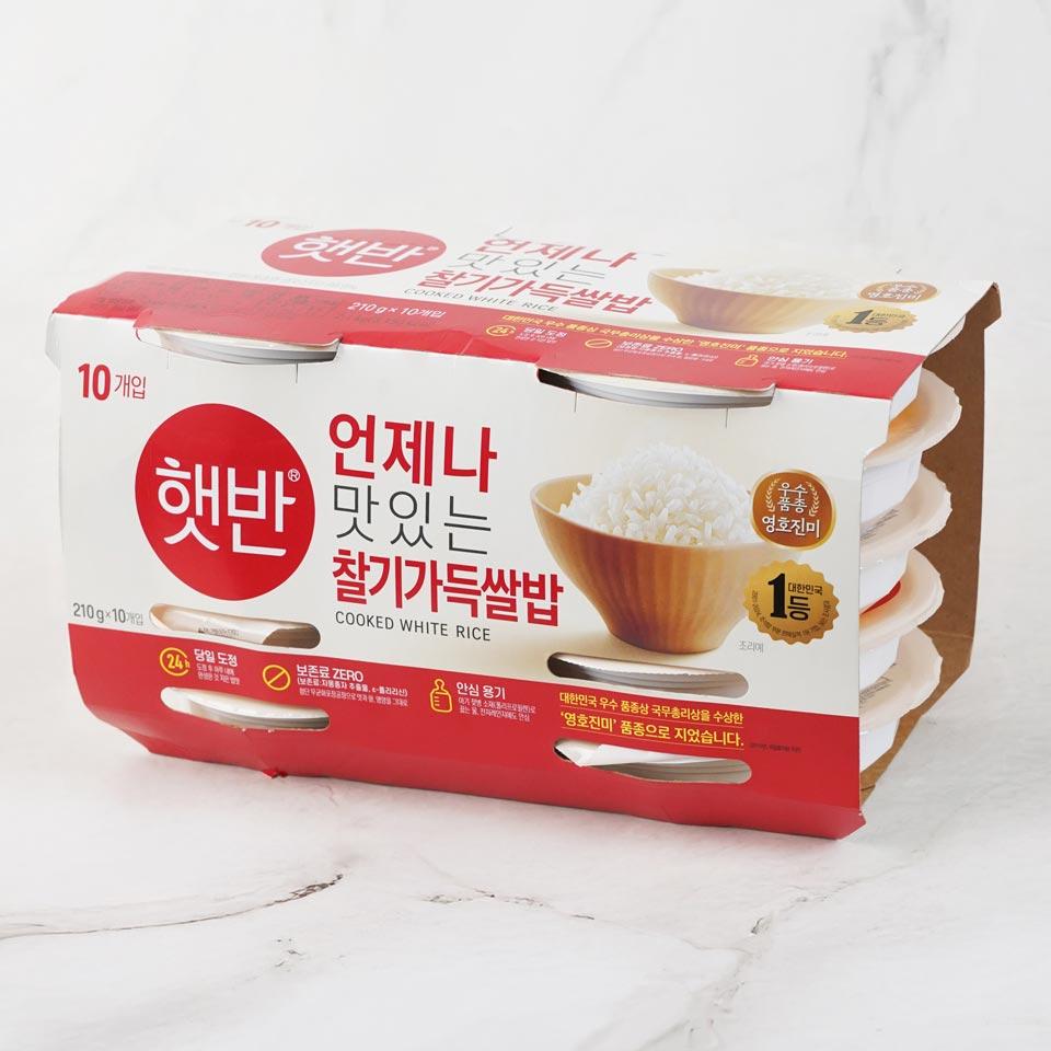 CJ 햇반 찰기가득쌀밥 - 메가마트몰